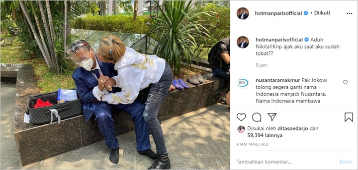 Nikita Mirzani Mendadak 'Nyosor', Hotman Paris Ngaku Sudah Tobat Ramai ...
