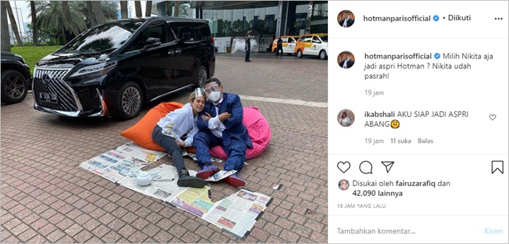 Nikita Mirzani Mendadak 'Nyosor', Hotman Paris Ngaku Sudah Tobat Ramai ...