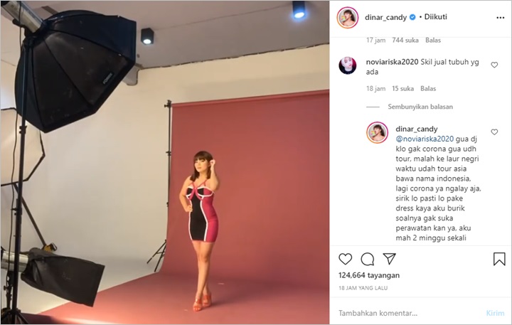 Dinar Candy Beri Balasan Sadis Saat Dinyinyiri Punya Skill Jual Tubuh ...