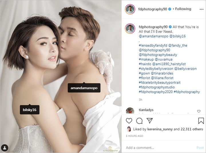 Billy Syahputra-Amanda Manopo Serasi Berbaju Putih, Pose Kelewat Seksi Bikin Kaget Sampai Istigfar