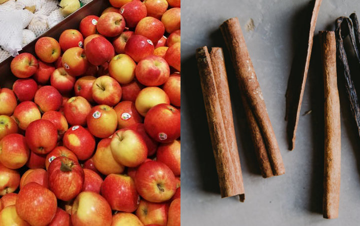 Apel Kukus dan Kayu Manis