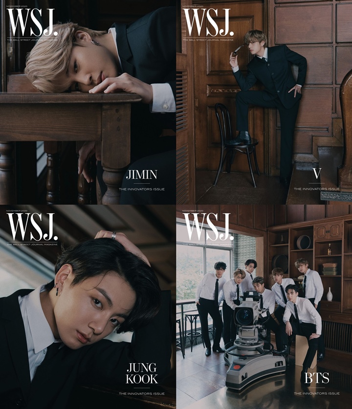 BTS Necis Bak Pebisnis Muda di Majalah WSJ Amerika, Visual Dipuji Habis-Habisan