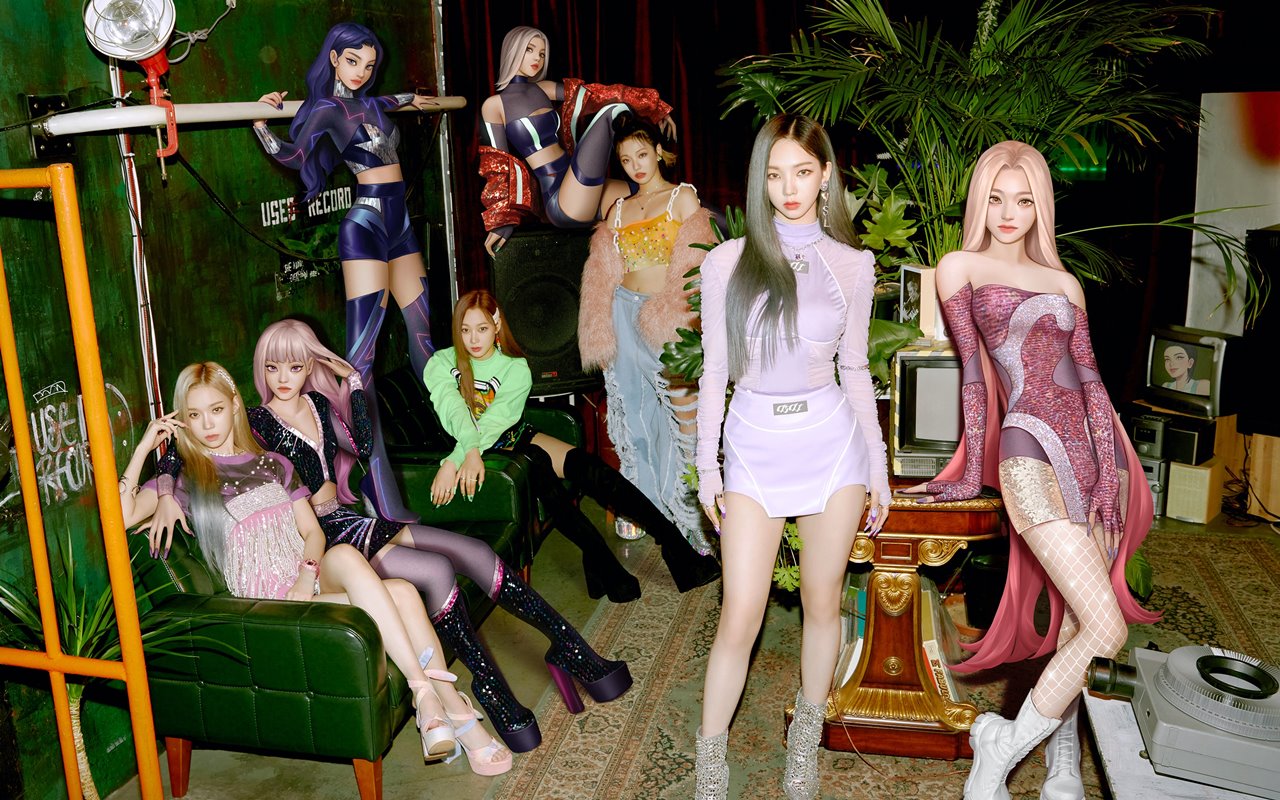 aespa Tampil Kharismatik di Teaser MV Single Debut 'Black Mamba'