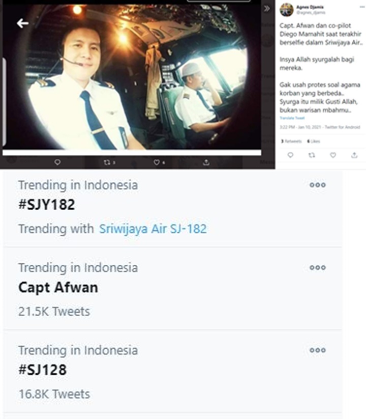 Jadi Trending, Permintaan Maaf Terakhir Kapten Haji Afwan Pada Istri dan Anak Bak Firasat?