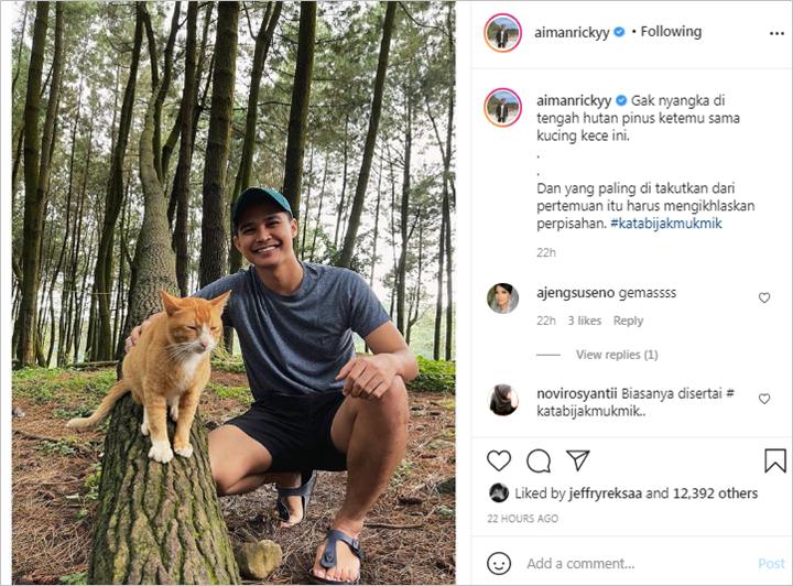 Aiman Ricky Singgung Rasa Ikhlas Pasca Putus dari Katty Butterfly ...