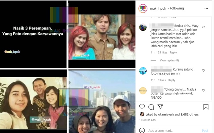 Mitos Bahaya Foto Bertiga, Felicia Mantan Kaesang Diduga Senasib Maia ...