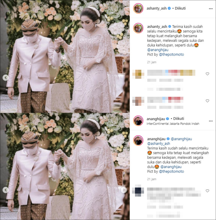 Melepas Aurel Menikah, Anang Hermansyah-Ashanty Kompak Bagikan Harapan ...