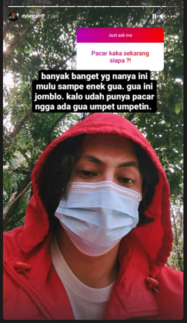 Dylan Carr Ngegas Ditanya Sosok Pacar, Sudah Putus dari Ersya Aurelia?