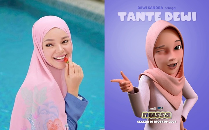 Dewi Sandra Sebagai Tante Dewi