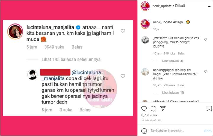 Komentari Aurel Hermansyah Hamil Lucinta Luna Minta Besanan Dengan
