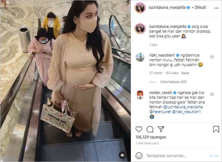 Perubahan Perut Lucinta Luna di Postingan Terbaru Bikin Bingung, Kini ...