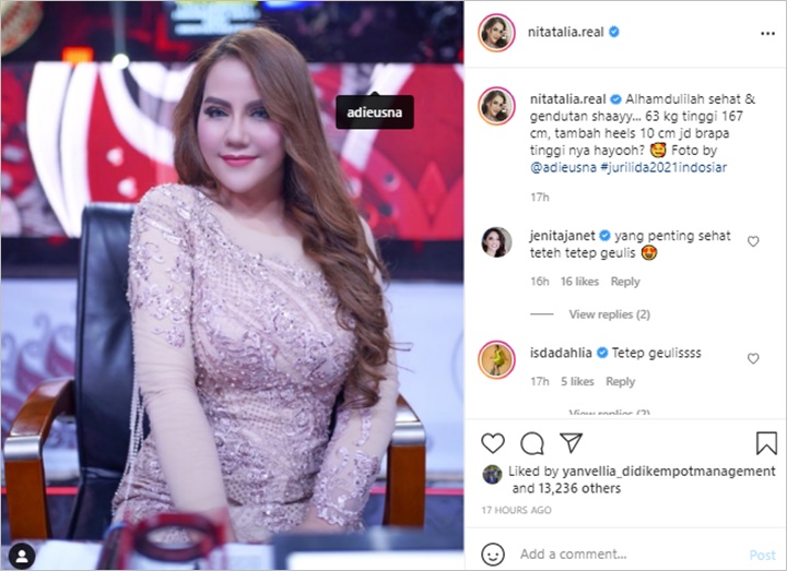 Penampilan Baru Nita Thalia Ramai Jadi Sorotan Kini Ngaku Makin
