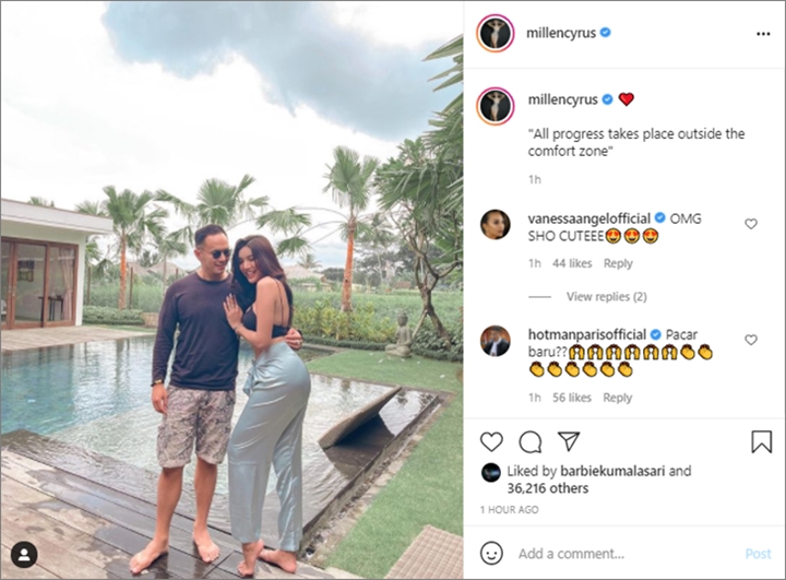 Millendaru Foto Mesra Bareng Pria Tampan Bukan Koko Jackson, Pacar Baru?