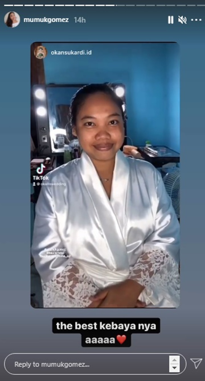 Viral di TikTok, Video Wajah Asli Mumuk Gomez Dirias Sebelum Nikah Picu ...