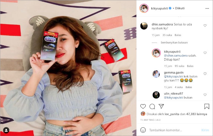 Kiky Saputri Ngaku Pernah Nyoba Kondom, Penjelasan Cara Pakainya Bikin Ngakak