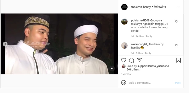 Alvin Faiz Senyum Usai Henny Rahman Diisukan Hamil, Video Makan Bareng ...