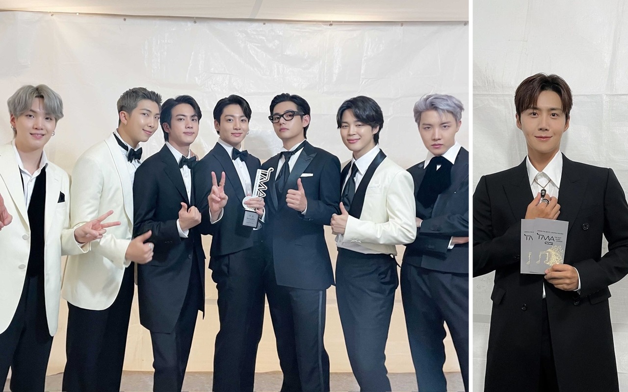 TMA 2021: Momen Kim Seon Ho Berikan Trofi untuk BTS, Cocok Jadi Member ...