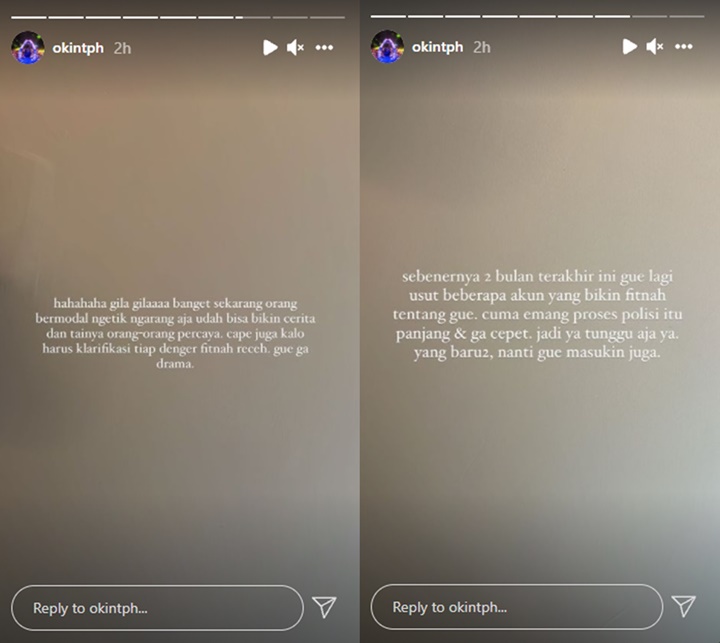 Niko Al Hakim Diam-diam Laporkan Akun yang Fitnah Dirinya, Reaksi ...