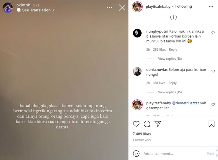 Niko Al Hakim Diam-diam Laporkan Akun yang Fitnah Dirinya, Reaksi ...