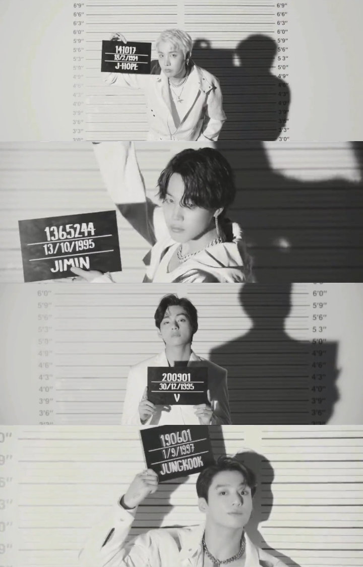 Angka-Angka di Papan Mugshot BTS Berubah, Maknanya Lebih Mendalam