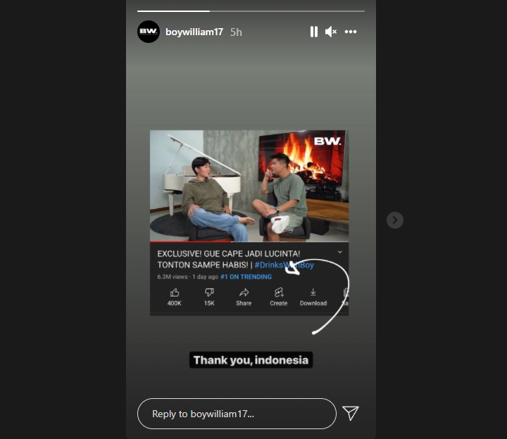 Pengakuan 'Muhammad Fatah' Jadi Trending, Boy William Ngaku Fans Dubber ...