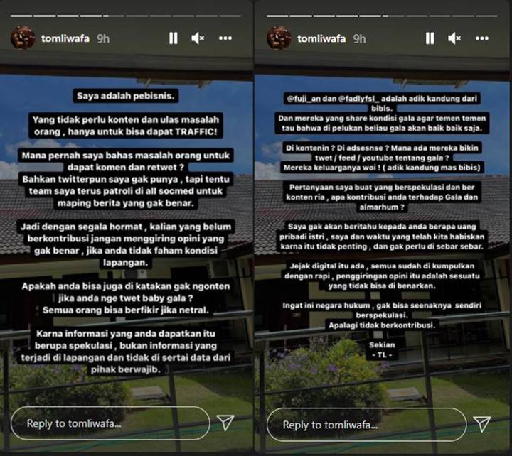 Tom Liwafa 'Marah' Usai Ramai Tudingan Soal Eksploitasi Gala Lewat Konten, Ernest Prakasa Minta Maaf