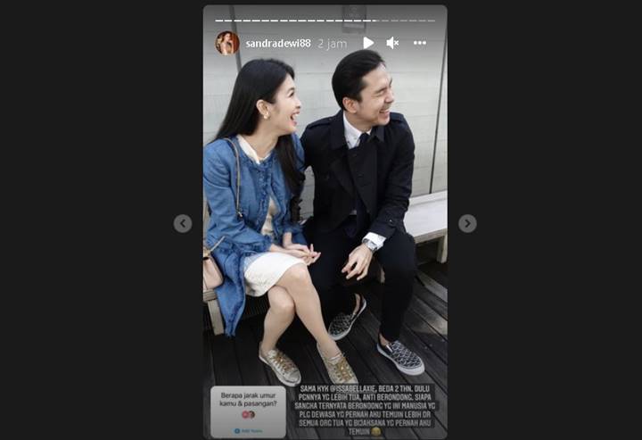 Akui Dulu Anti Brondong, Begini Curhat Sandra Dewi Jadi Istri Harvey Moeis Sekarang