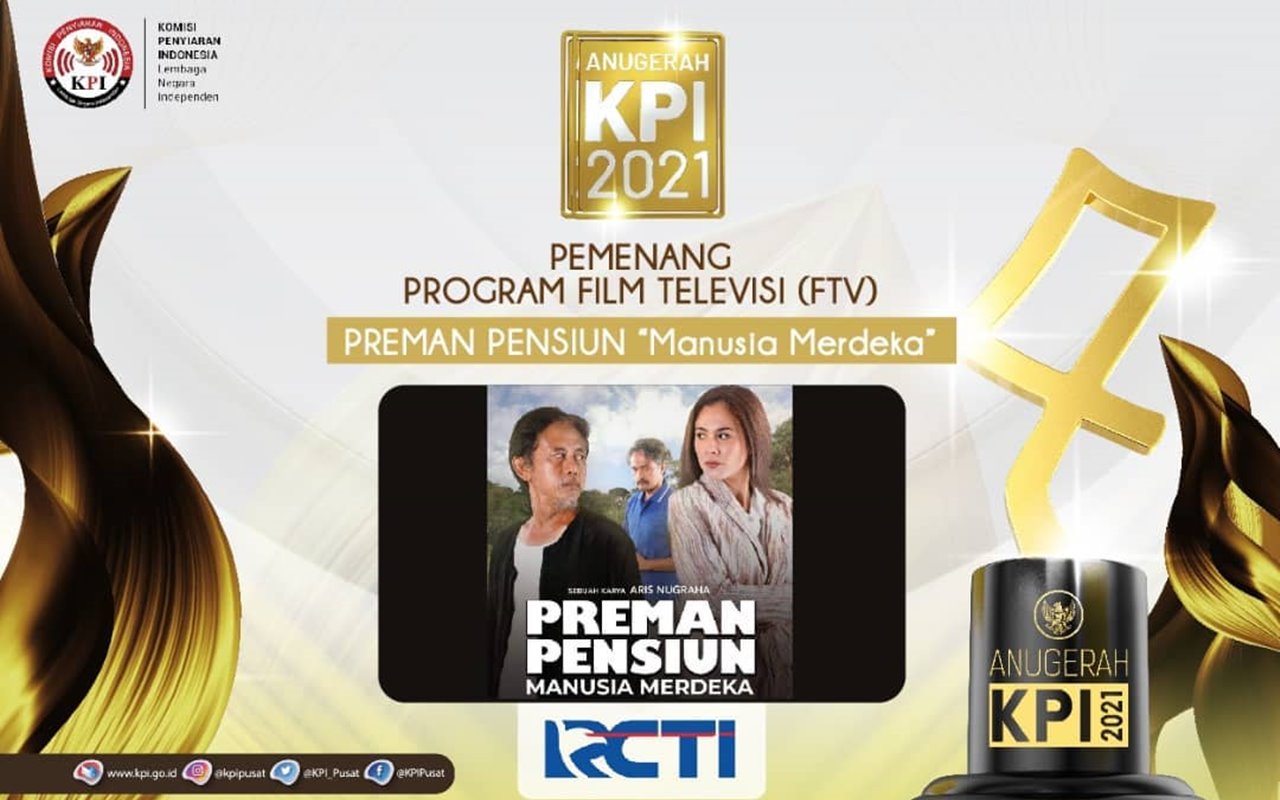 Ada 'Preman Pensiun', Berikut Daftar Lengkap Program Televisi Pemenang Piala Anugerah KPI 2021