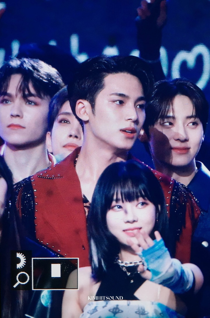 Satu Frame, Perbandingan Tinggi Winter aespa dan Mingyu SEVENTEEN Disorot