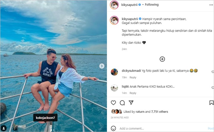 Kiky Saputri Mendadak Mesra Dengan Investor Holywings Koko Jackson ...