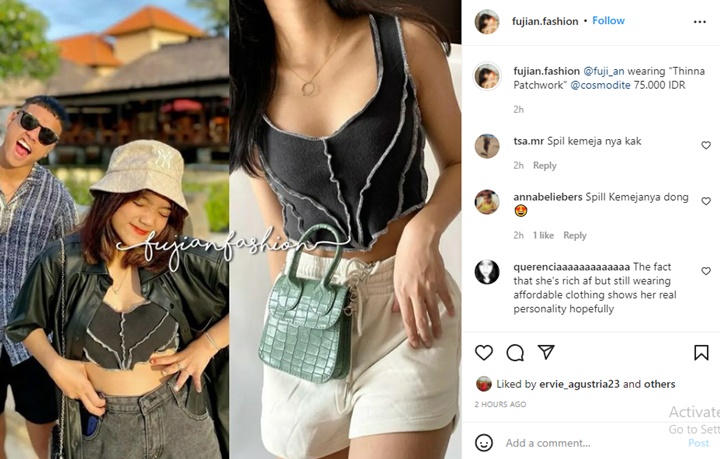 Baju Seksi Fuji Ini Ternyata Murah Meriah Bikin Netter Sulit Percaya ...