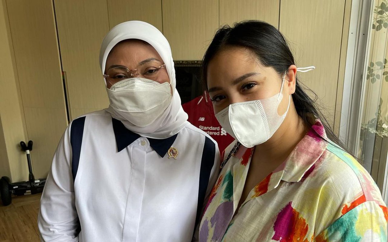 Bukan Karena Mahal, Baju Nagita Slavina Saat Kedatangan Menteri Ida ...