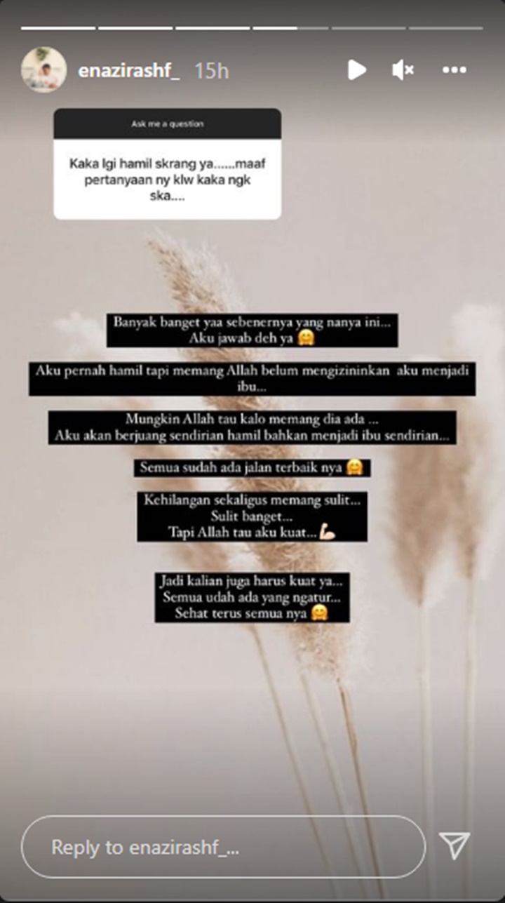 Istri Ameer Azzikra Akhirnya Akui Sempat Hamil Anak Pertama