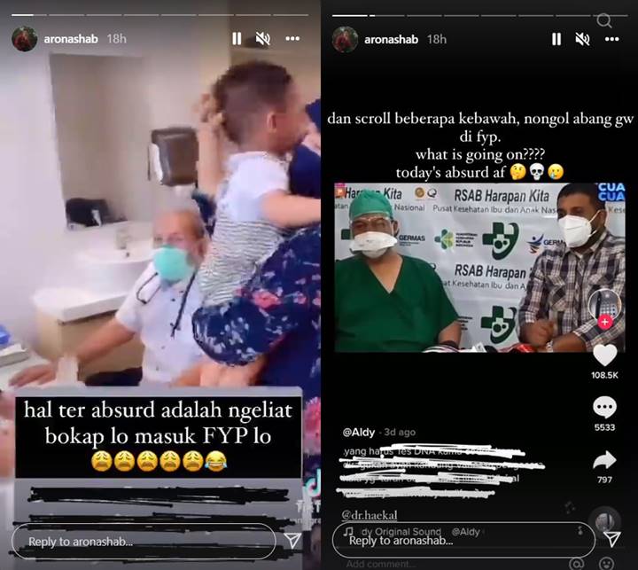 Aron Ashab Angkat Bicara Gara-gara Ayah dan Kakak Diseret 'Drama ...