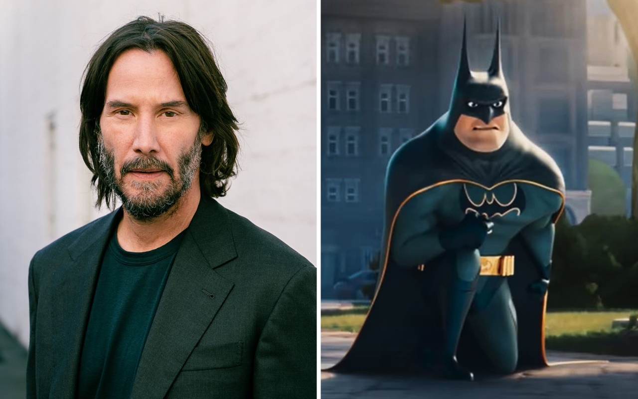 Keanu Reeves Garang Suarakan Batman di Trailer 'DC League of Super-Pets'
