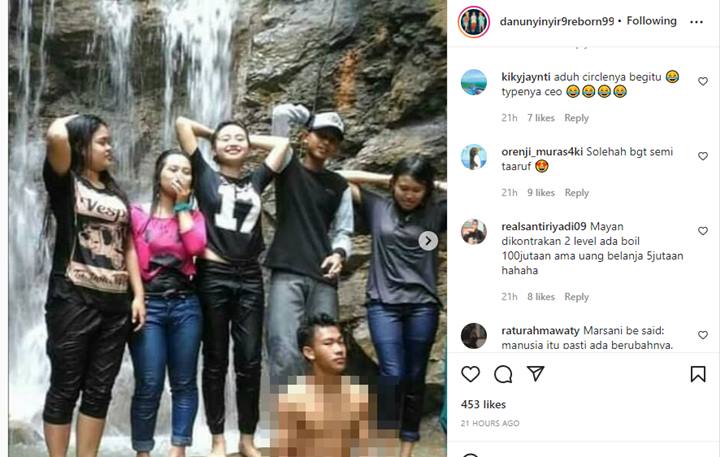 Eks Mawar AFI Puji Soleha, Foto Susi Basah-Basahan Bareng Cowok di Air Terjun Jadi Sorotan