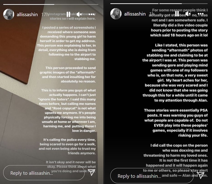 Bongkar Perilaku Haters, Allissa Shin Merasa dalam Bahaya Gegara Mirip ...