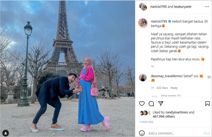 Ria Ricis Minta Maaf Sempat Sembunyikan Kehamilan, Kelakuan Teuku Ryan ...