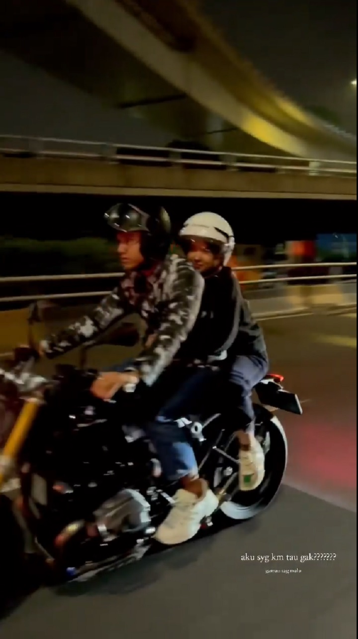 'Moonmori' naik motor