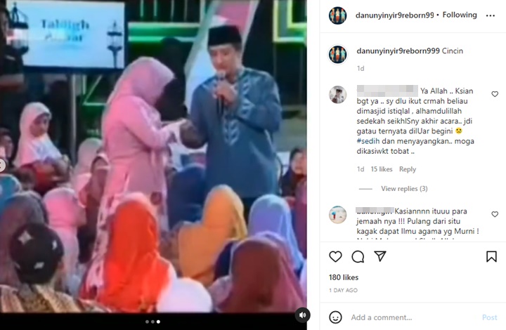 Aksi Ustaz Yusuf Mansur 'Minta' Perhiasan Jemaah Saat Ceramah Bikin ...