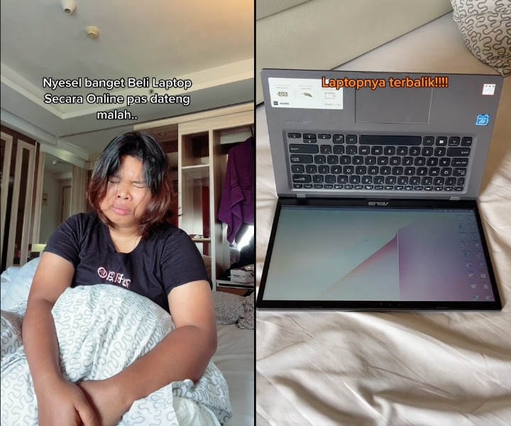 Tingkah lucu bikin netizen menghela nafas