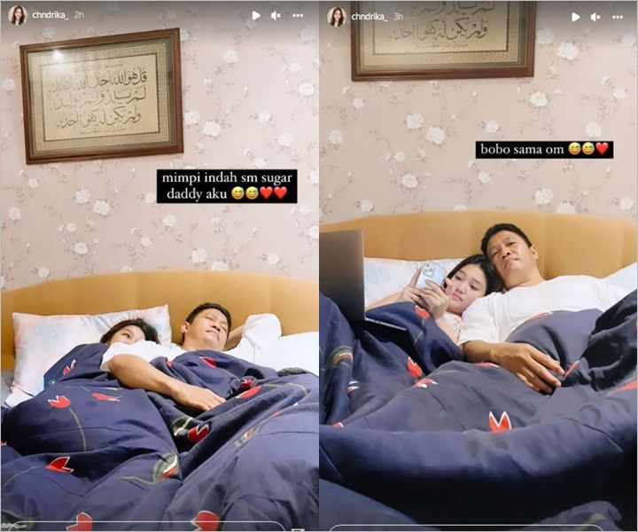 Chandrika Chika Pamer Momen Bobo Bareng 'Sugar Daddy', Cari Panggung Untuk Pengalihan Isu?