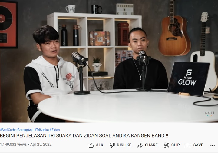 Disebut Tengil Oleh Istri Anji, Begini Pembelaan Tri Suaka dan Zinidin ...