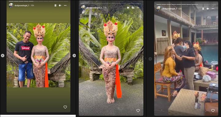 Mayang Adik Vanessa Angel Tampil Ala Putri Bali, Wajah Disindir Menor Seram?