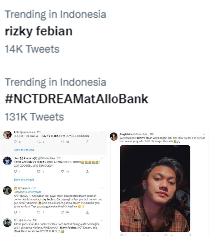'Saingi' NCT Dream, Duet Rizky Febian dan Raisa Pecah Hingga Trending ...
