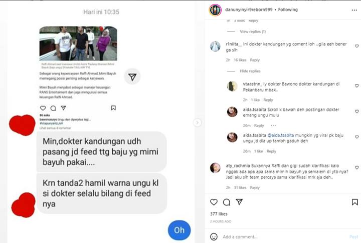 Makin 'Digoreng', 'Dokter Kandungan' Mendadak Komentari Baju Mimi ...