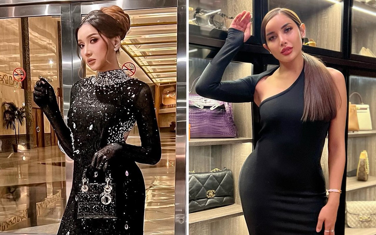 Lucinta Luna dan Millen Cyrus 'Saingan' Saat Hadiri Final Putri ...