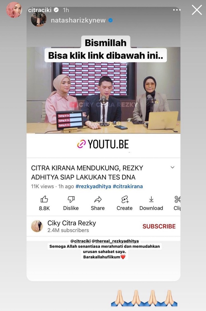 Natasha Rizki Komentari Rezky Aditya dan Wenny Ariani yang Ribut ...