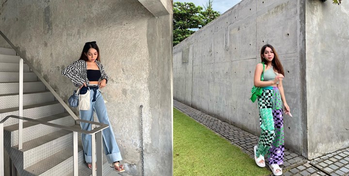 10 Potret Fashionable Una Dembler, Postingan 'Mesra' Bareng Okin Bikin ...