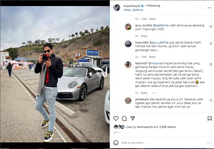 Arsyah Mantan Maudy Ayunda Diisukan Move On, Pacar Baru Diduga Puteri ...